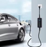 China 7KW 32A 1 Single Phase Electric Portable Charger Type 1 5M 10m Cable Electric Car Charger Wall Box Electric Car Charging Station CEE Plug for sale