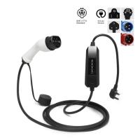 China New Portable 16A AC Ev Charger 3.5KW Smart Adjustable Current Type 1 Type 2 Mobile Ev Charger EV Charging Station for sale