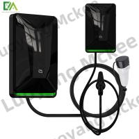 China 7KW/32A Wall-mounted / Post Electric Vehicle Charging Pile Electric Vehicle Charger for sale