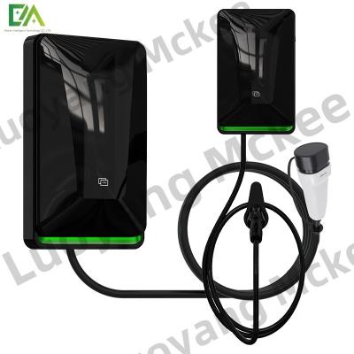 China 7KW/32A Wall-mounted / Post Electric Vehicle Charging Pile Electric Vehicle Charger for sale