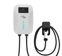 China 22kW Adjustable Level 2 AC EV Charger Wall Mounted Electric Vehicle Charging Wallbox Station for sale