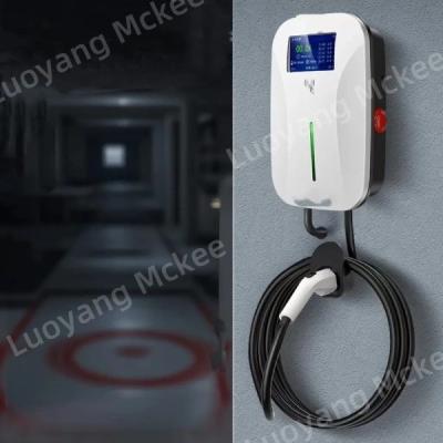 China Ac 220v Waterproof IP54 Vehicle App Smart Home Type 2 Car Charging Station 7kw 32a Ev Charger Wallbox for sale