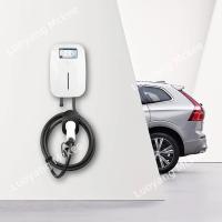 China Good Quality Manufacturers 7KW TYPE 1 Plug Wallbox Electric Vehicle Car Ev Charger 220V Ev Charging Station for sale