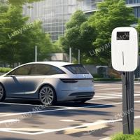 China Good Quality Manufacturers 7KW TYPE 1 Plug Wallbox Electric Vehicle Car Ev Charger 220V Ev Charging Station for sale