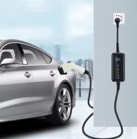 China Ev Portable 7kw Ac Ev Charger Mobile Evse Portable Charger Electric Charging Station Portable Electric Car Charger for sale