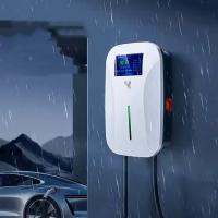 China 7KW 11KW 22KW Car Charger GBT Type 1 Type 2 AC 220V 380V Wall-Mounted Wallbox Electric Car Home Ev Fast Charger for sale