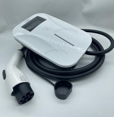 China New 7kw 11kw 22kw Type 2 Electric Car Charger Wall Box AC Electric Car Charging Pile With App Electric Car Charging Station for sale