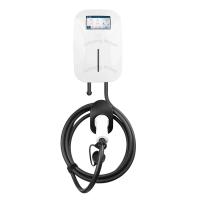 China 7KW RFID Fireproof ABS Wall Mounted Electric Ac Charger New Condition Home Charger Waterproof Screen Operation Board Pile Charging for sale