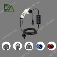 China Portable 7kw/11kw Ac Fast Charging Station Type 1 Type 2 Ac Ev Charger Mobile Electric Vehicle Charging Pile for sale