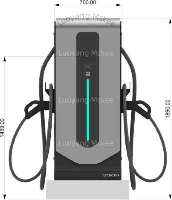 China DC Fast Charging Station Electric Charging Pile Electric Charging Station With RFID 4g Commercial for sale