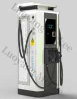 China DC 120kW CCS2 Two-Gun EV Charger Station Floor-Mounted RFID Function 400V Input Voltage IP54 Class Chademo  Available for sale