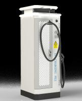 China 750*900*1820MM Dimensions DC EV Charger with Wooden Box Packing and Short Circuit Protection for sale
