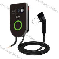 China 7kW 14kW 22kW  U Shape Evse Wallbox Ev Fast Charging Car Charger Box Type 1 Socket Level 2 Charger Station for sale