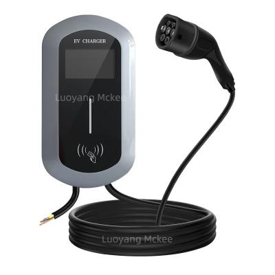 China Customized New Energy Wall-Mounted Charging Station For Tesla Wuling BYD Universal Charging Pile Charging Pile for sale