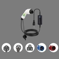 China Ev Charge 16a 32a 3.5kw 7kw Portable Ev Charger Electric Vehicle Fast Charging Station Evse Portable Ev Charger for sale