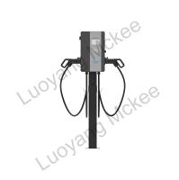 China 44kW AC EV charger with a double gun commercial-grade charging station for sale