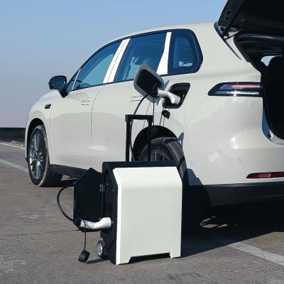 China Portable EV Charger with 51.2V Rated Voltage 15A Constant Current and 466*230*550mm Compact Size for Fast Charging for sale