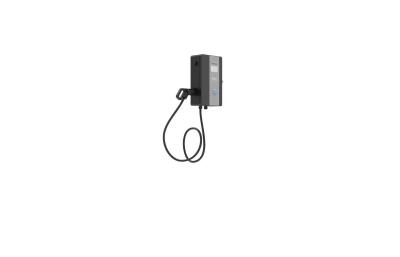 China 7KW Wall-Mounted AC EV Charger with 4.3-inch Full-Color Touch Screen and IP55 Protection for Type 1 Electric Vehicles for sale