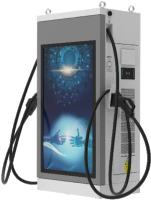 China 80KW DC fast charger for electric vehicle charging stations, dual charging guns, 7-inch high-brightness colour touchscreen for sale