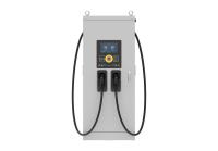 China 60kW Commercial DC EV Charging Pile, Dual DC Charging Guns, Over-temperature Protection, Adjustable Output Voltage Range, Three-phase Power Supply for sale