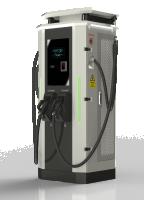 China 120kW DC Fast Charger for Electric Vehicles with Dual Swing-Arm Connectors and 7-inch High-Brightness Display for sale