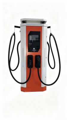 China 80kW Dual-Port DC Fast EV Charger | Compatible with CCS1 & CCS2 for sale