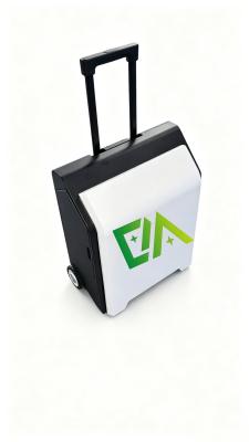 China 10KWh Mobile Energy Storage with Portable Trolley Design and IP55 Protection for Outdoor Camping for sale