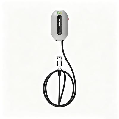 China Wall Mount Home EV Charger, 7KW 11KW 22KW Household Electric Vehicle Charging Station for sale