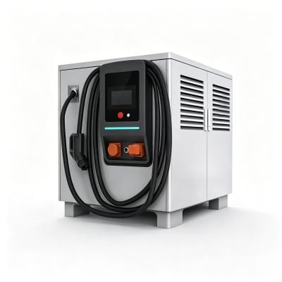 China 60kW Portable Fast Charging Station 65kWh Mobile Energy Storage EV Charger for sale
