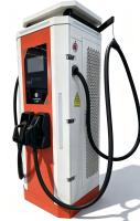 China 120 kW Dual Gun DC Fast EV Charger with IP54 Weatherproof Protection for Commercial Use for sale