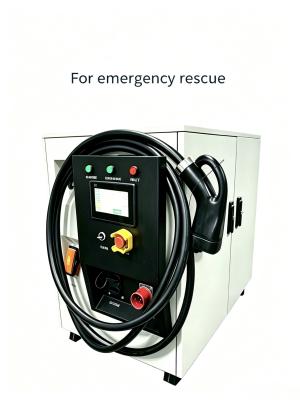 China 80kW Liquid‑Cooled Mobile EV Charger 65kWh Energy Storage IP54 Wide Temperature Working Portable Charging Station for sale