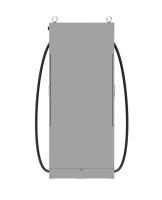 China Highway Parking Commercial Fleet DC Fast Charging Station Minor Snow Series 240kW IP54 Air Cooling 7‑inch Touch Screen OCPP1.6J Supported for sale