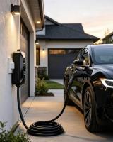 China Type1 A2 AC Portable EV Charger 11.5KW 6A‑48A 85V‑265V Input IP54 Protection UL94 V0 Flame Retardant With 1.68 Inch LCD Display for sale