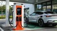 China Commercial Fleet Heavy Truck Charging Infrastructure White Dew Series 240KW DC EV Charger Air Cooling OCPP1.6J 10 Inch Touch Screen IP54 Fast Charging Station for sale