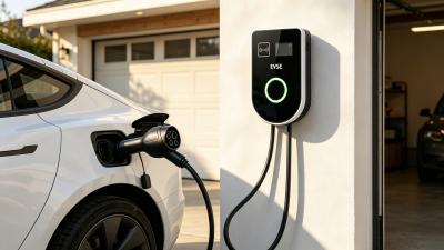 China Commercial Residential AC EV Charging Unit U Shaped Wall And Column Mount Type1 9.6kw 40A 85V to 265V IP54 UL94 V0 4.59 Inch LCD Charger for sale