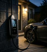 China McKee Q2 Portable Type 1 AC EV Charger 1.92kW 6A To 16A 3.67 Inch LCD IP54 UL94 V0 85V To 265V For Home Outdoor Charging for sale