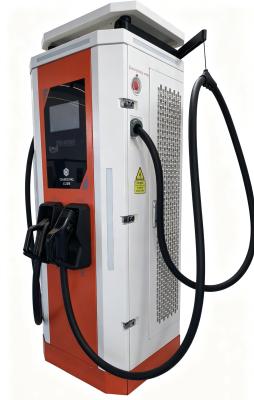 China High Speed DC Fast Charging Unit Salt Spray Resistant White Dew Series CLF‑DC‑360 360KW Type2 Connector 3Phase AC380V IP54 Air Cooling OCPP1.6J 10 Inch Touch Screen 5m Cable for sale
