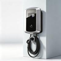 China Anti Salt Spray J8 AC Charging Station Wall mounted Column mounted Type1 EV Charger 11.5kw 48A 85V to 265V IP54 5.64 inch LCD Display Residential Commercial Application for sale