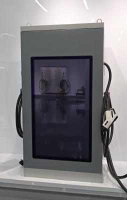 China 240kW High Power DC EV Charger CLF-DC-240 Advertising Screen Series With 55 Inch LCD OCPP1.6J IP54 Air Cooling Ultra Fast Commercial Hub Charger for sale