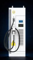China CLF-DC-180 Ultra Fast Commercial Charging Hub 180kW DC EV Charger Air Cooling IP54 OCPP1.6J 55 Inch LCD Advertising Screen Series for sale