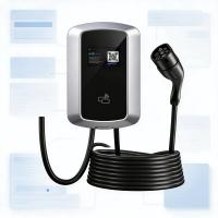 China 9.6kW 40A J8 AC EV Charging Station US Type1 Support Wall And Column Mount 85V 265V IP54 5.64 inch LCD For Household EV Charging for sale
