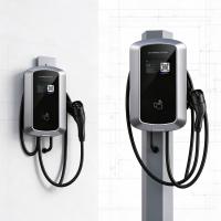 China 9.6kW 40A J8 AC EV Charging Station US Type1 Support Wall And Column Mount 85V 265V IP54 5.64 inch LCD For Household EV Charging for sale