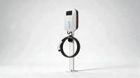 China Minor snow series CLF AC 14 Landing EV Charger 14kW Dual Gun 220V IP54 OCPP1.6J Smart AC Charging Station For Home And Commercial Electric Vehicle Charging for sale