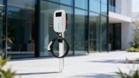 China High Performance Minor snow series Landing Type EV Charger 22kW Dual Gun 220V IP54 OCPP1.6J Reliable AC Charging Unit For EVs for sale