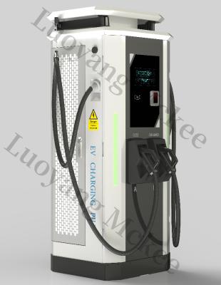 China 180kW Dual Gun DC EV Fast Charging Station, Multi Connector EV Charger, 380V Air Cooling OCPP1.6J Commercial Charging Pile with 10.1