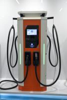 China 160kW Dual Gun CCS2 DC Fast Charger IP54 OCPP1.6J TUV Certified 10 Inch Touch Screen for Fleet Depots for sale