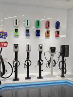 China 7kW Wall Mounted AC EV Charger 32A 220V 4.3 Inch Touch Screen Home Garage Use for sale