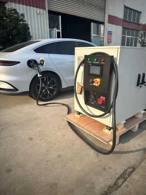 China 60kW 76kWh Mobile EV Charger Liquid Cooled Portable Energy Storage DC Fast Charging Station for sale