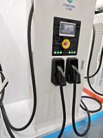 China Cold Weather DC Fast EV Charger 120kW 160kW NACS CCS2 OCPP1.6J 4G Remote Monitoring Dual Payment for sale
