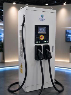 China IP54 120kW DC Fast Charger 10 Inch Touchscreen Full Chain Safety Protection 5m Cable Highway for sale